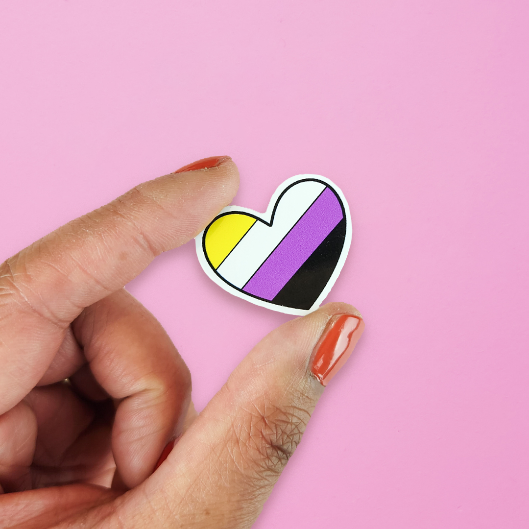 It's OK to be Gay Sticker - LGBTQ Accessories | Little Rainbow Paper Co