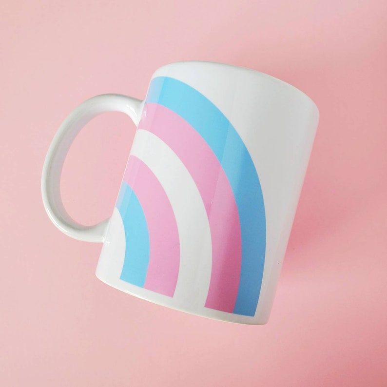 Trans Mug – Little Rainbow Paper Co
